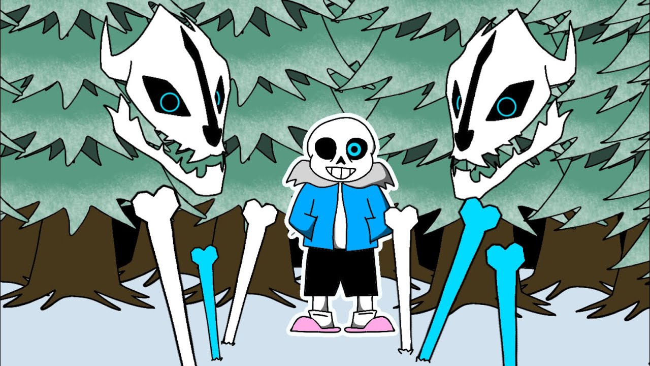Undertale sans animation - YouTube