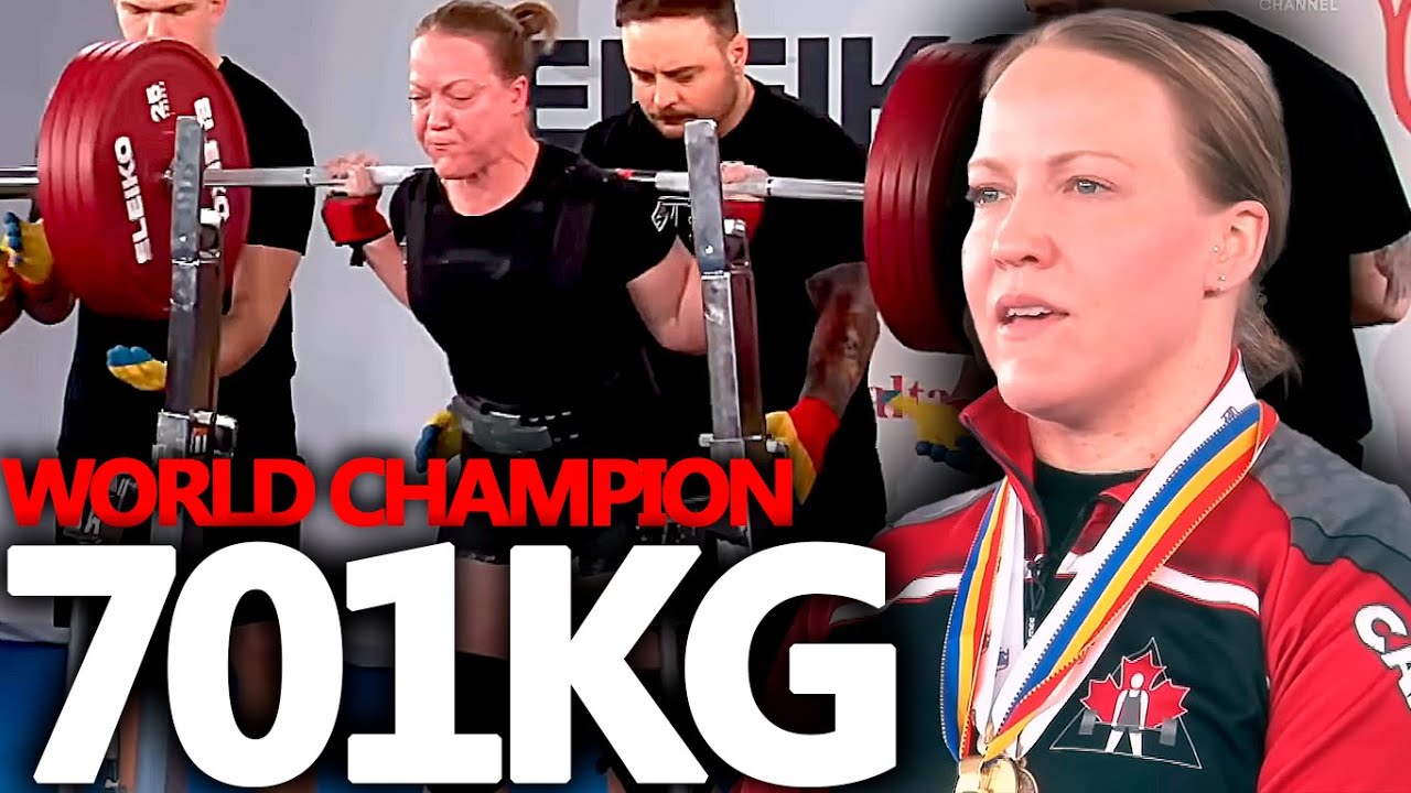 RHAEA STINN: -84kg 1st Place 2025 IPF Open World Equipped Powerlifting ...