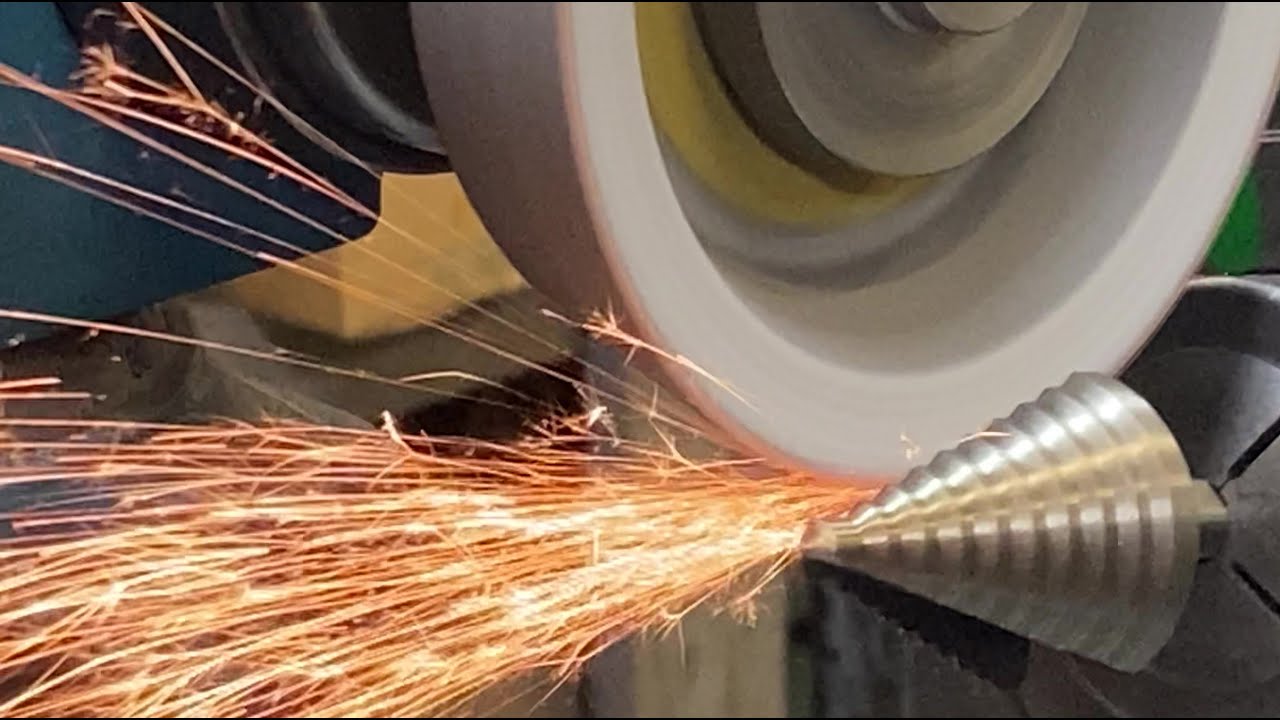 THE OTHER WAY TO SHARPEN A STEP DRILL - YouTube
