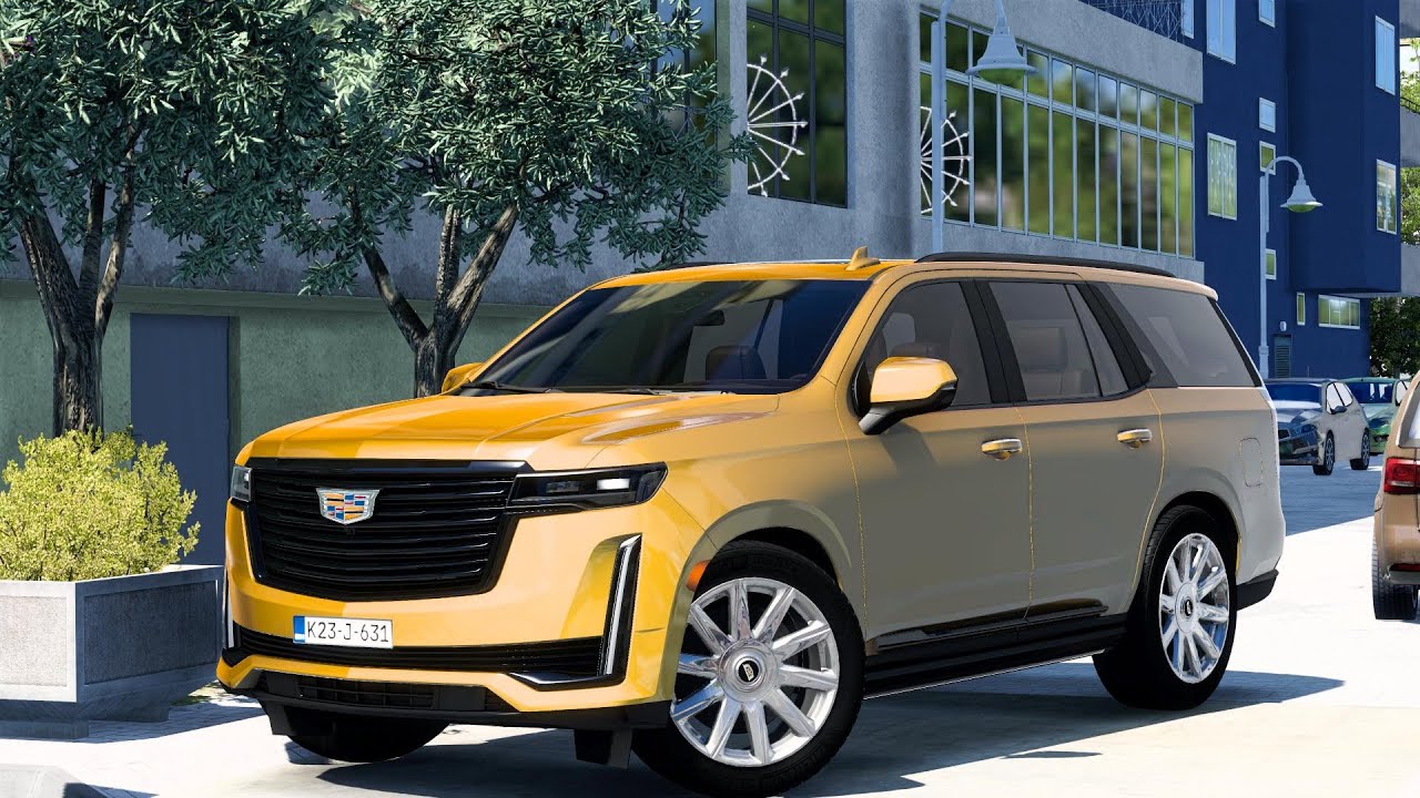 Cadillac Escalade 2021 - ETS2[1.50][Euro Truck Simulator 2] - YouTube