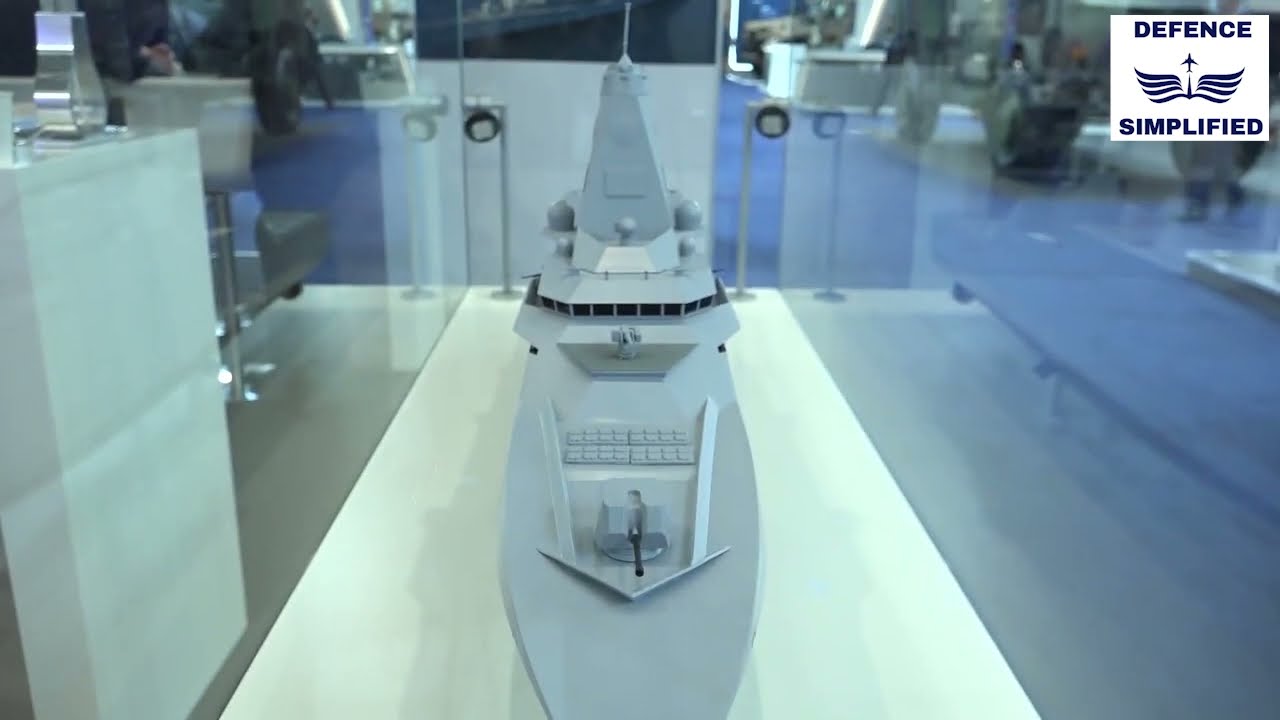 DEFEA 2021 : DAMEN Sigma 11515 class frigate for the Hellenic Navy ...