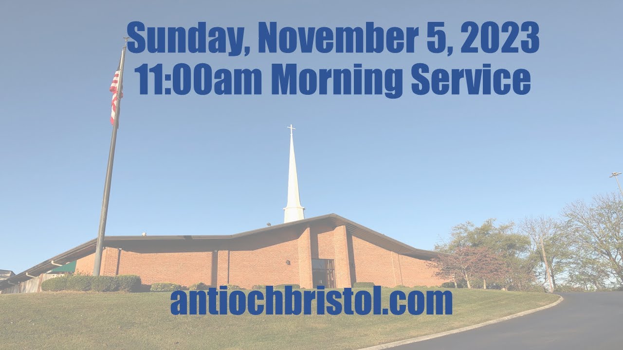 Sunday, November 5, 2023 11:00 am Worship Service - YouTube