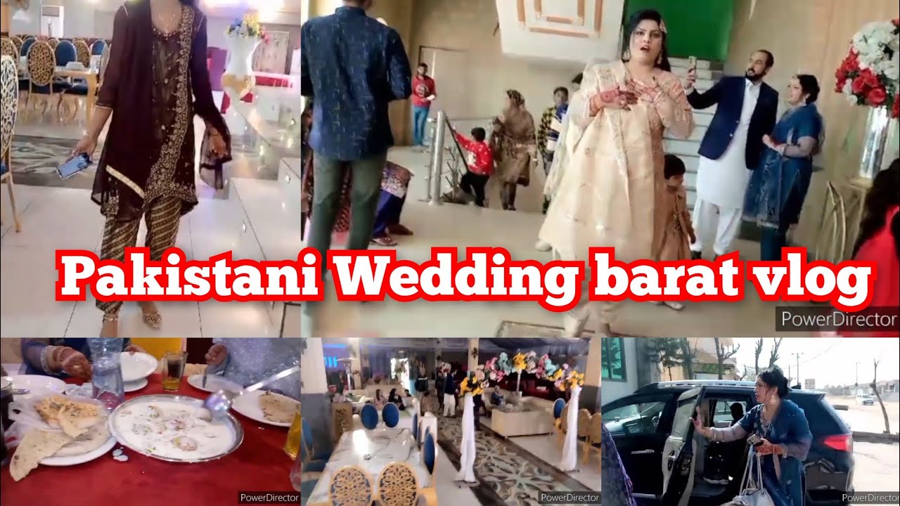 Pakistani Wedding Barat vlog | Barat vlog | Happy Family Vlogs | pakistani wedding - YouTube