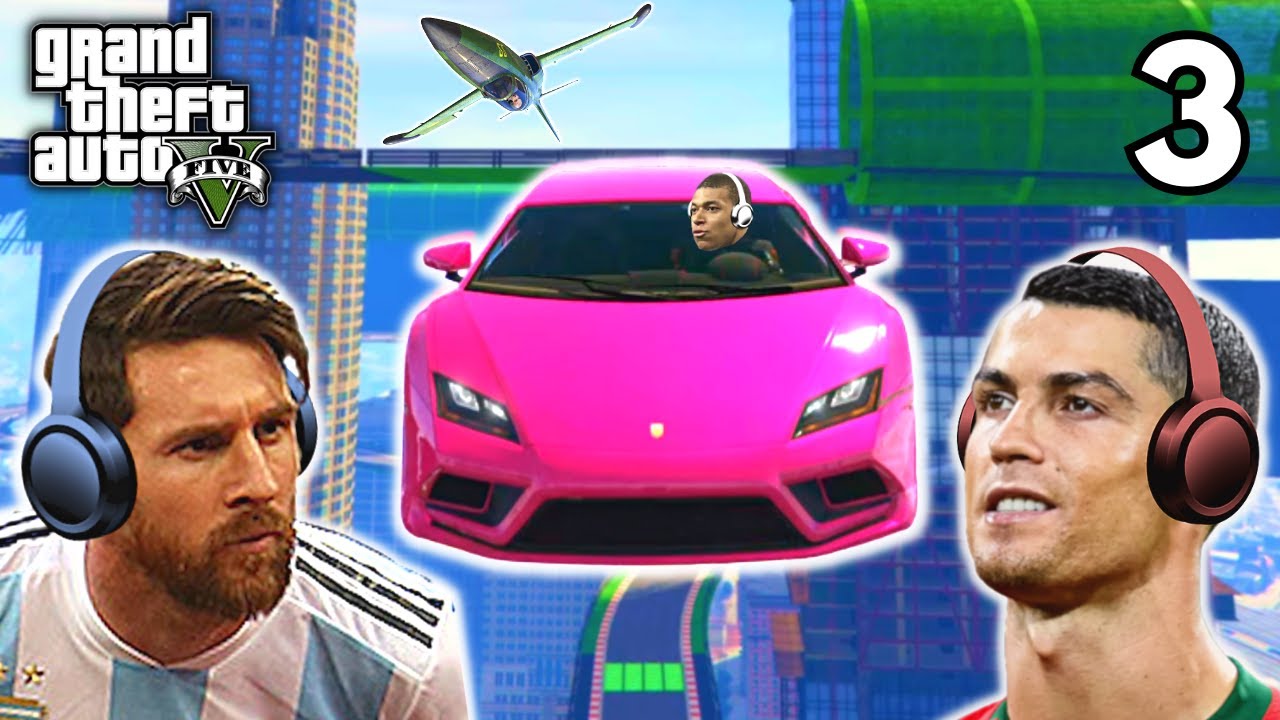 Messi & Ronaldo Prepare for GTA 6! - YouTube