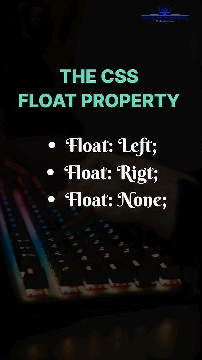 css float.. #coding #htmlcss #computer #css #webdevelopment #webdeveloper #css3 #csstips #html5 ...