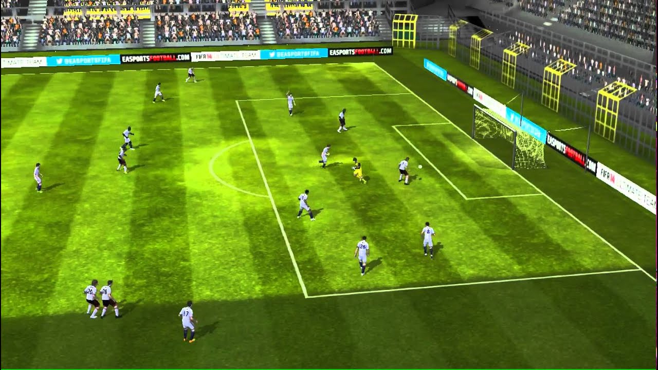 Fifa 14 ios - Chelsea's Cech spills the ball - YouTube