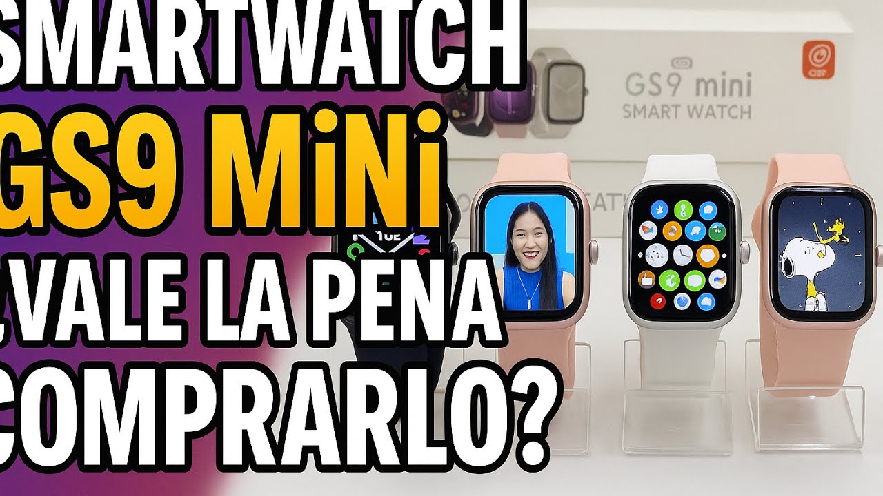 SMARTWATCH GS9 MiNi / vale la pena comprarlo? - YouTube