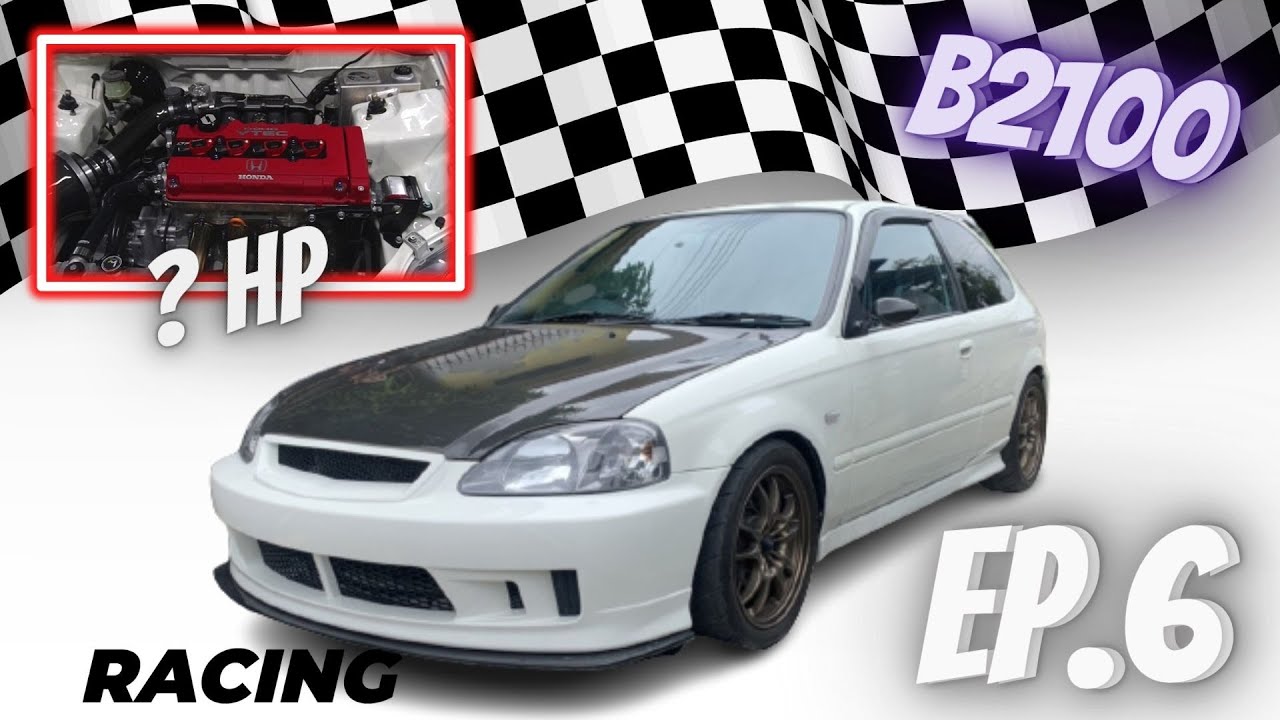 Honda Civic EK9 Type R Project ขยับเครื่องจาก B16b เป็น B20 ได้ ...