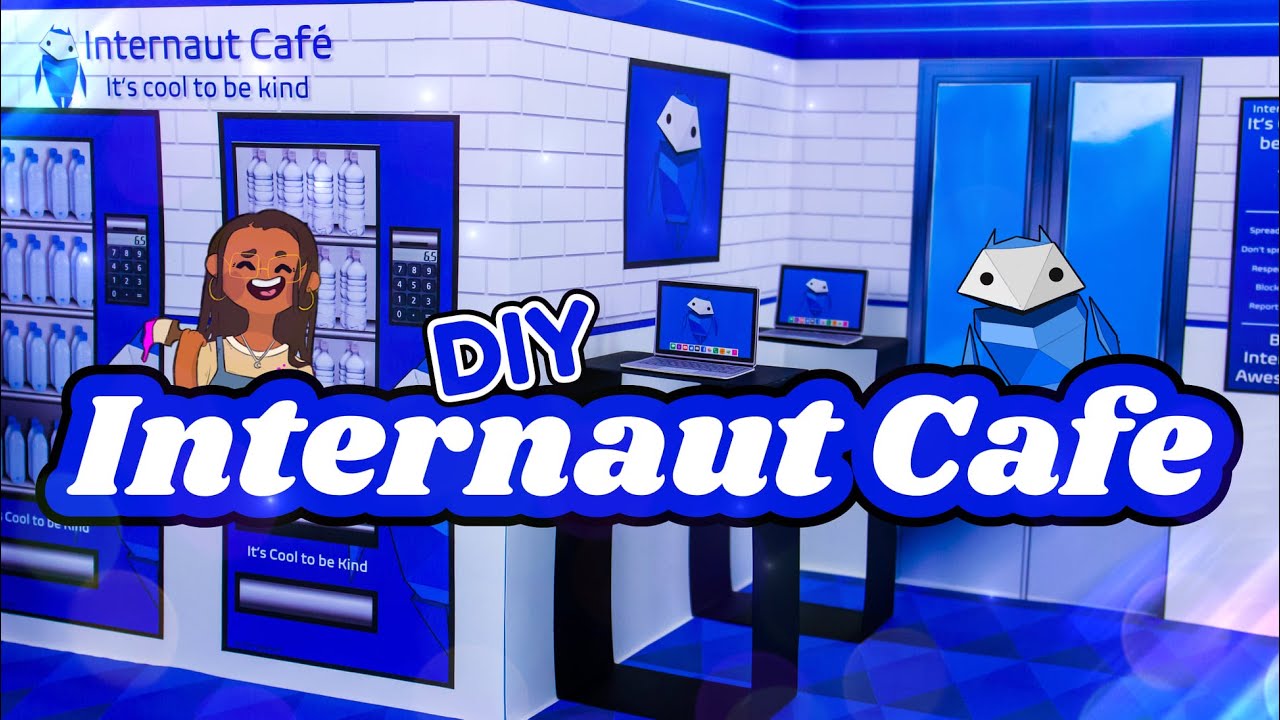 DIY How To Make Google s Internaut Inspired Internet Cafe Folding DIY How To Make Google s Internaut Inspired Internet Cafe Folding