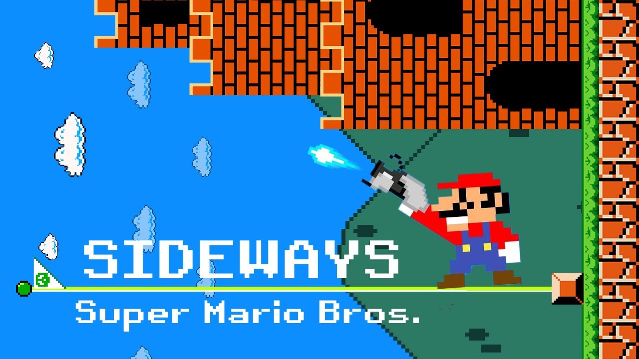Mr Toons: Super Mario Bros. But It's Sideways & Mario had a Portal Gun ...
