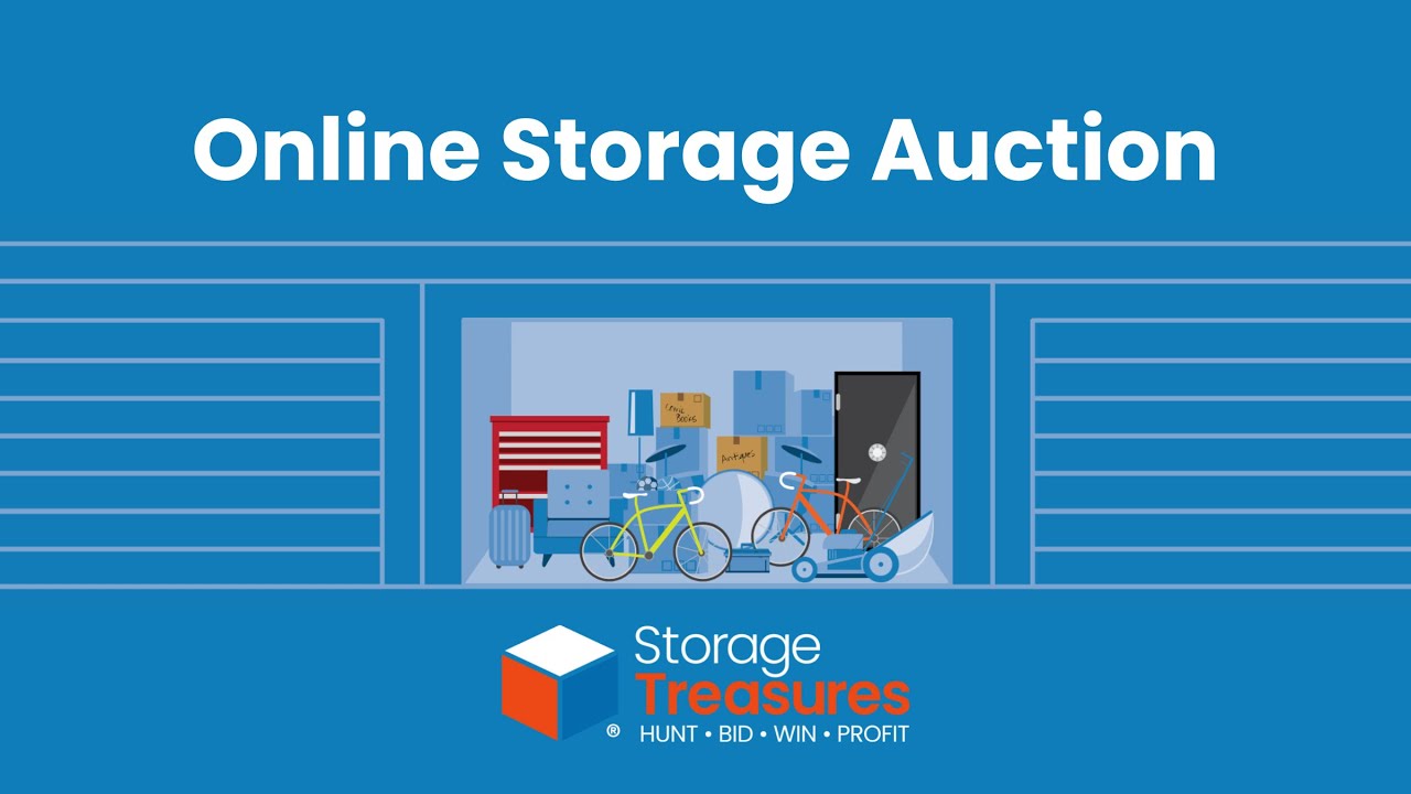 Online Storage Auction - Storage Treasures Unlocks Auction Unit # D041 ...