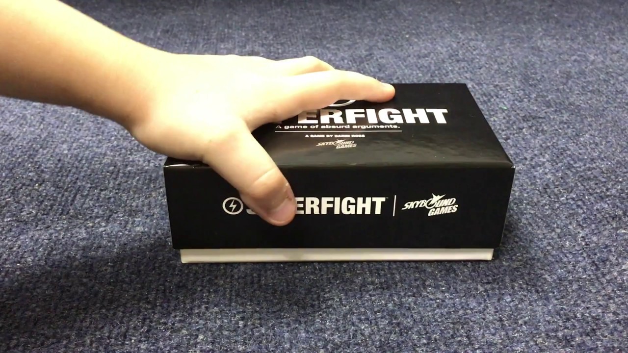 Playing Super Fight Card Game for the first time - YouTube