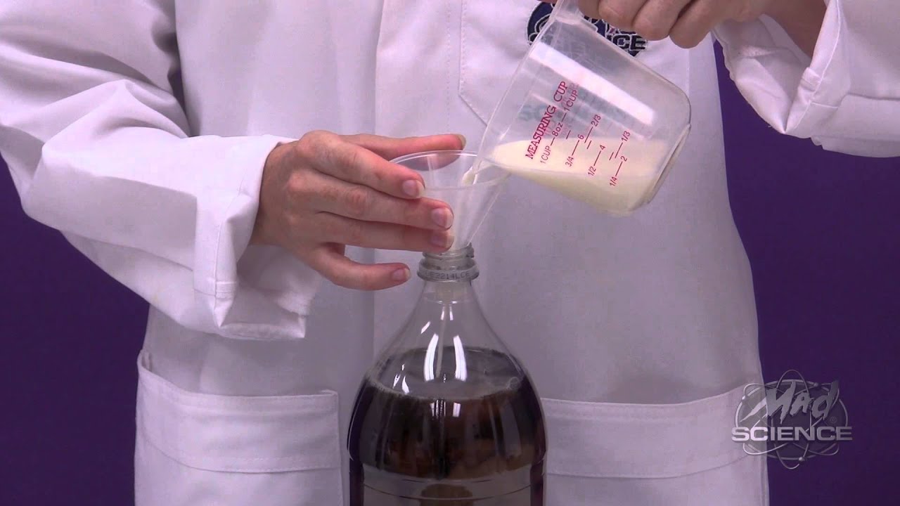Clear Cola Experiment - Mad Science - YouTube