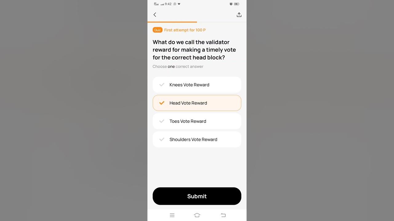What Do We Call The Validator Reward For Making A Timely Vote For The Correct Head Block Youtube