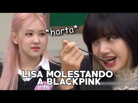 Lisa molestando a Blackpink (Sub español)