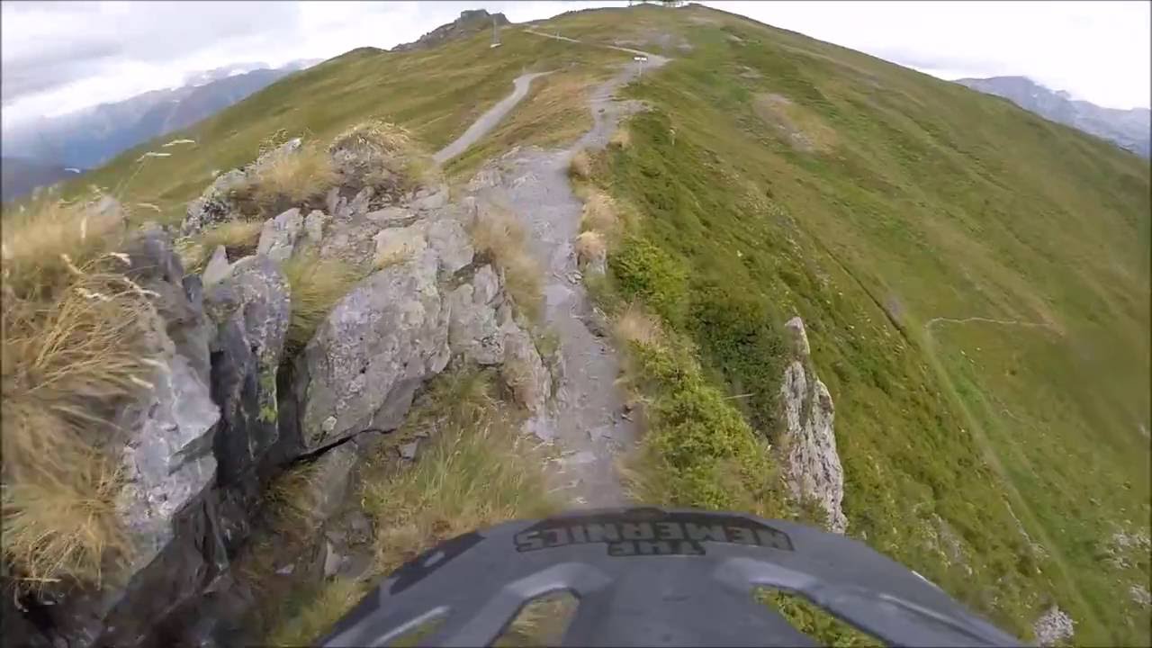 Ride in Verbier Switzerland - YouTube
