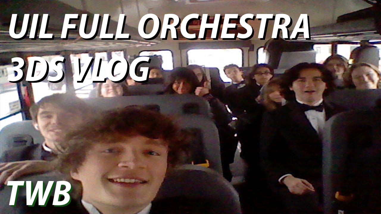 UIL Full Orchestra 3DS Vlog - YouTube