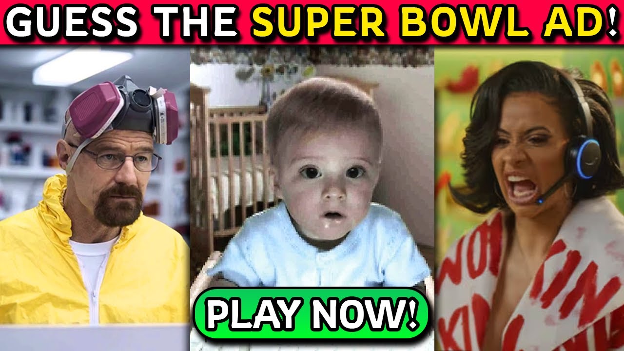 Guess the SUPER BOWL COMMERCIAL Quiz! - YouTube