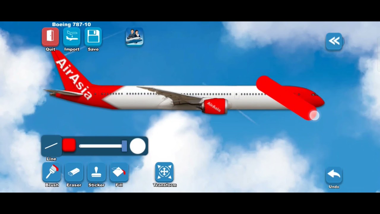AirAsia Boeing 787-10 - YouTube