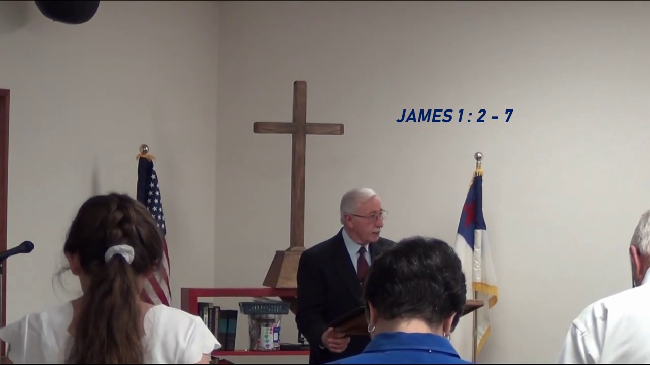 James Ch. 1 Verses 2 through 7 Message Pastor Larry Sweat - YouTube