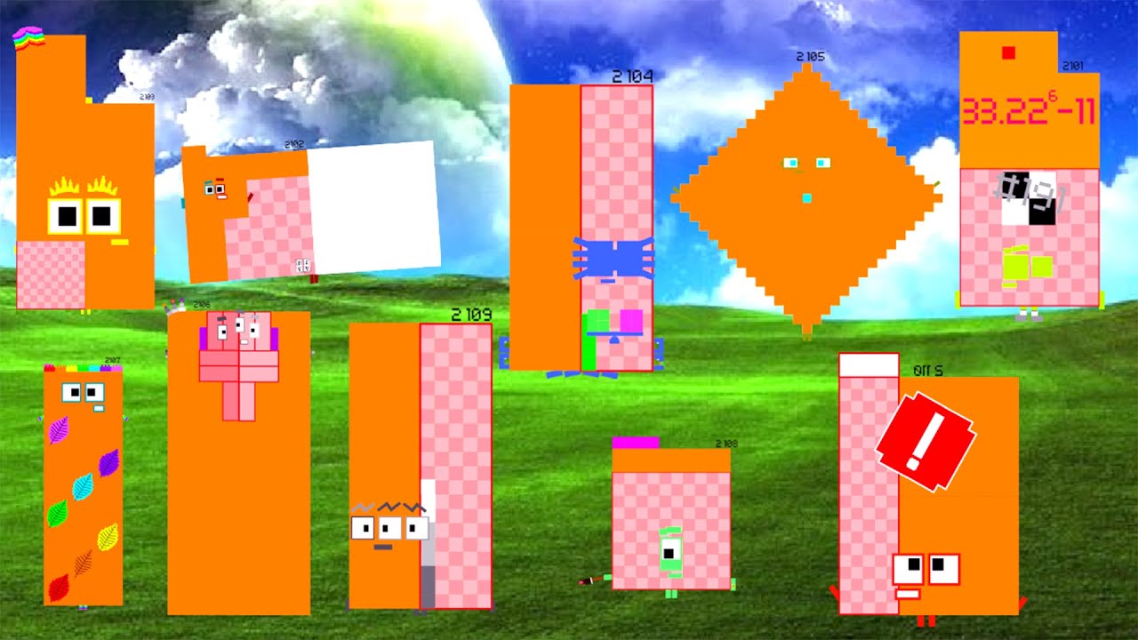 Numberblocks Band Retro 2101 -2110 @numberblocksbasics1220 - YouTube