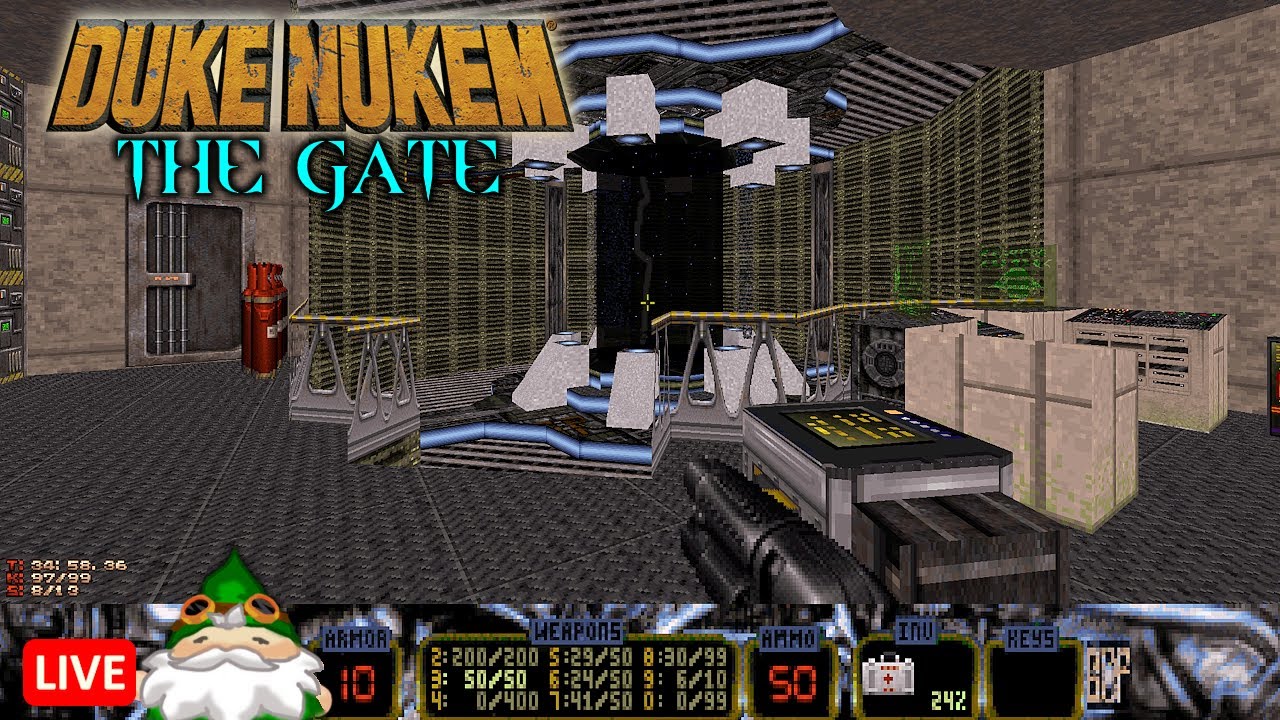 DUKE NUKEM 3D USER MAP (#60): The Gate (Episode One: They Live!) - YouTube