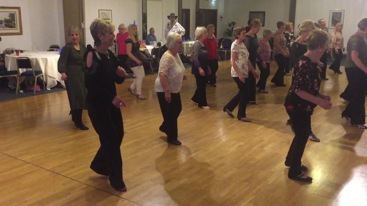 Rock Me Gently Improver Line Dance - YouTube