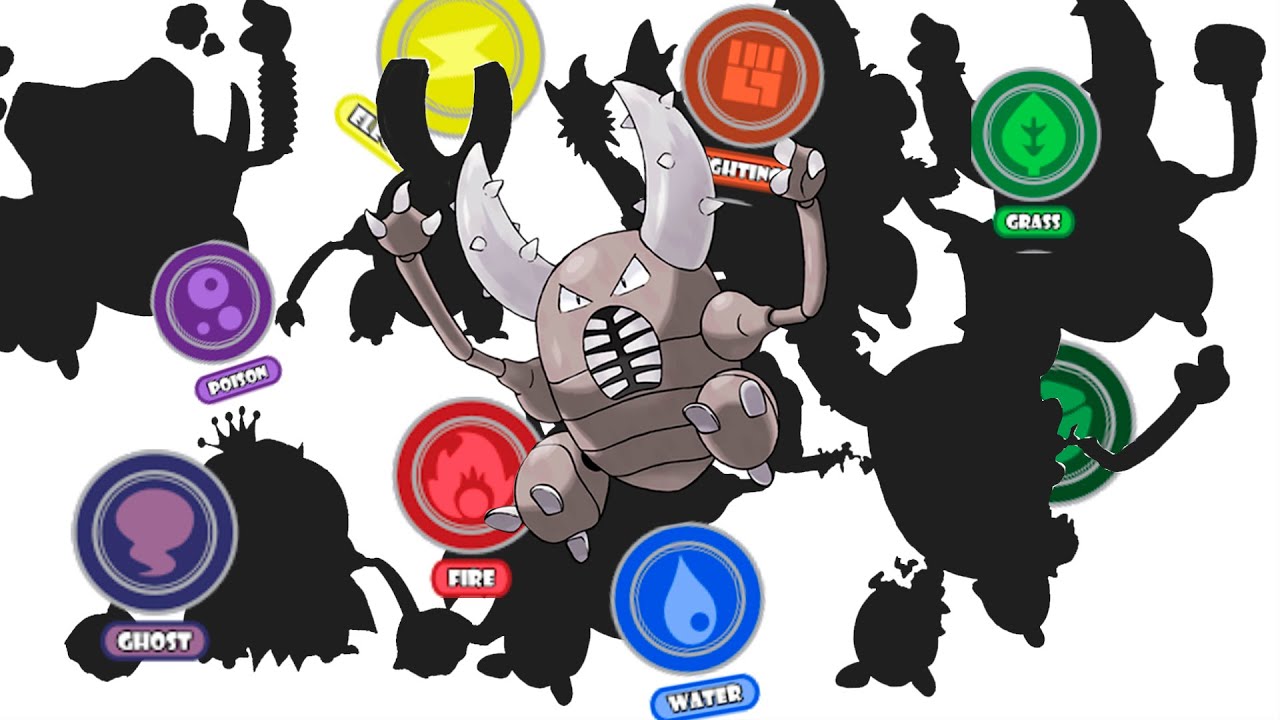 7 Types Pinsir Pokemon Type Swap | Pokemon FanArt - YouTube