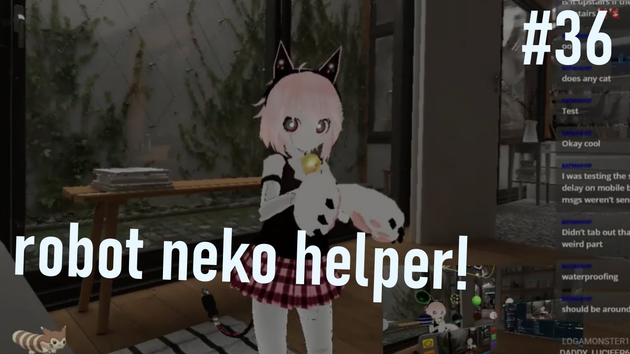 Robot Neko helper! - Stream Highlights #36 - YouTube