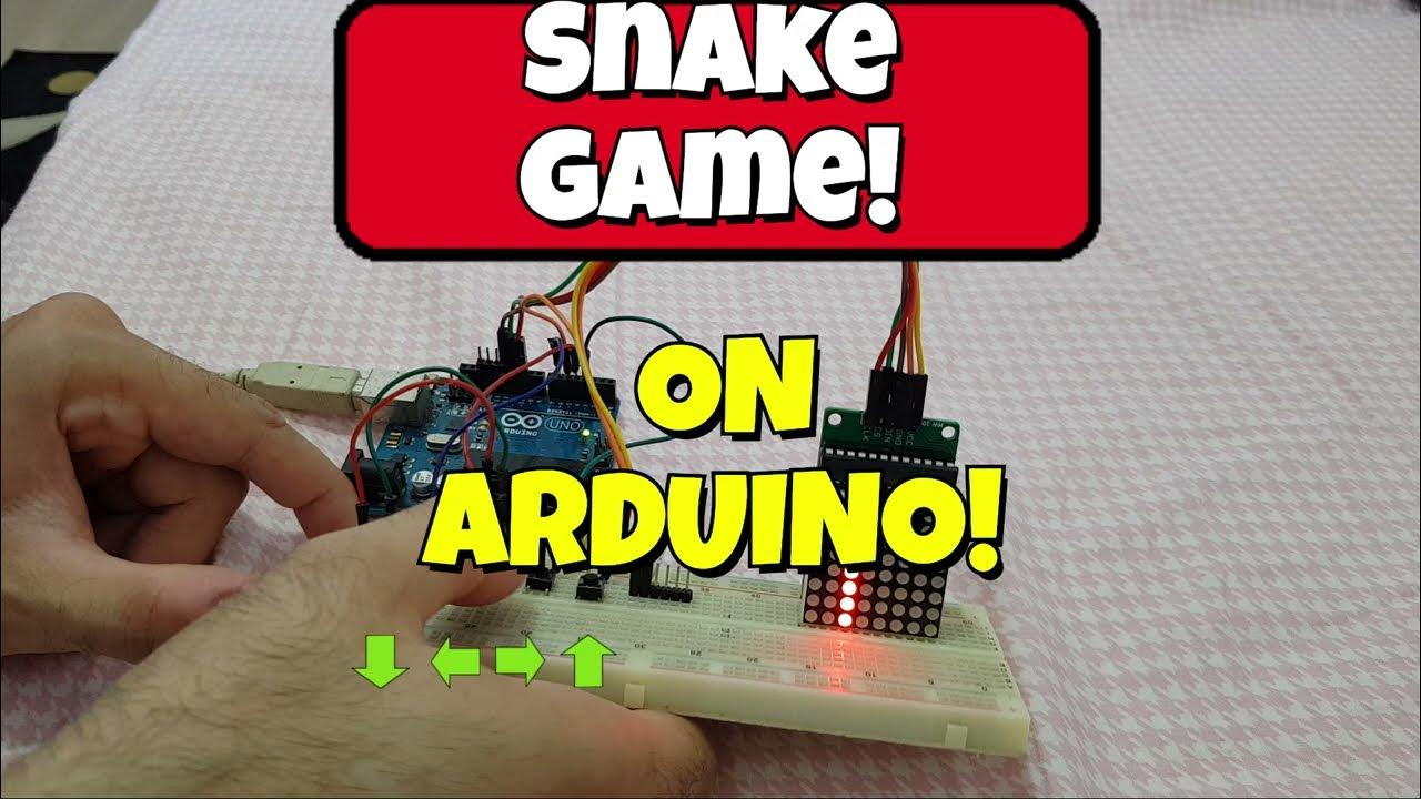 Easy Arduino Snake game, in 1 minute! - YouTube