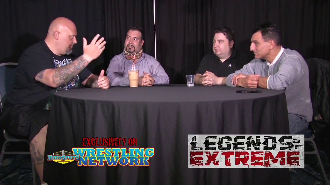 Roadkill shares ECW Ring Crew stories only on Legends of Extreme - YouTube