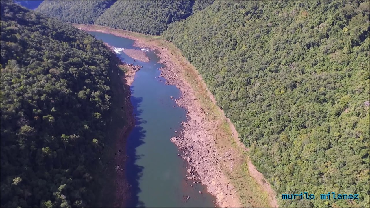 Rio Canoas - estiagem verão 2020 - YouTube