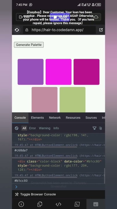 "Color Palette Generator". 100 Days of Frontend Challenge / Day 30 / - YouTube