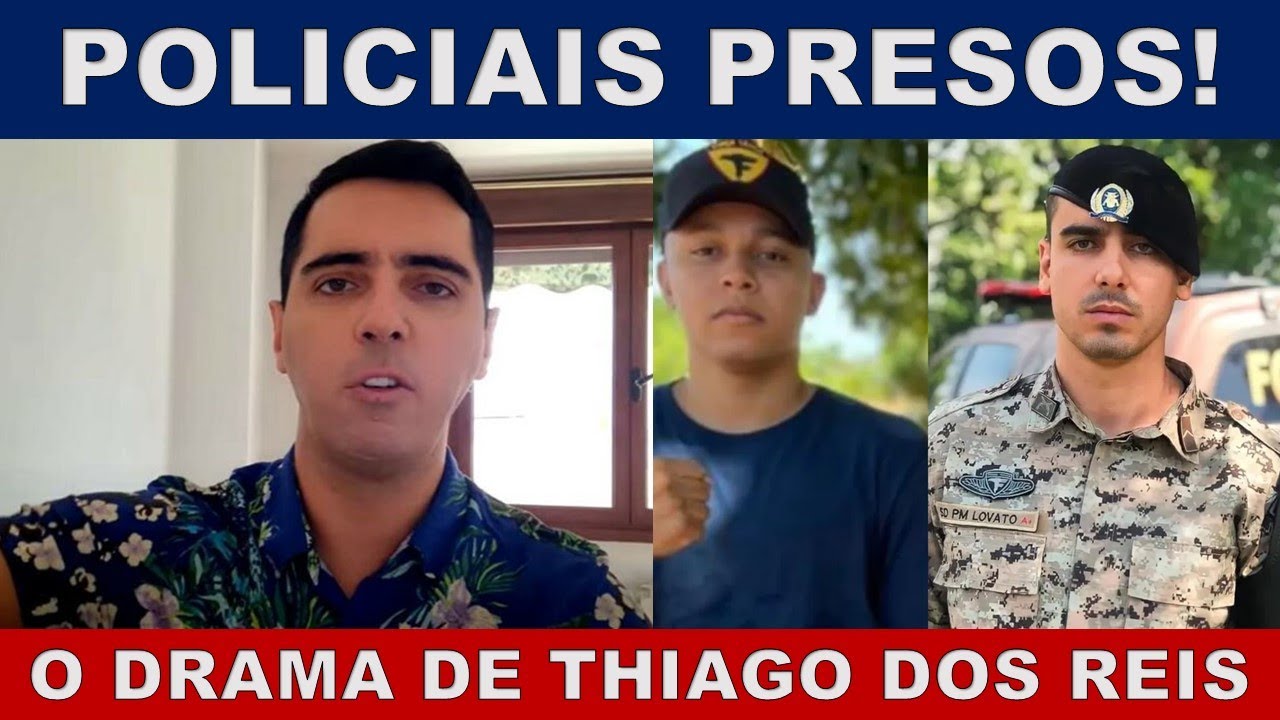 O DRAMA DE THIAGO DOS REIS! POLICIAL DE SP QUE EXTORQUIA IDOSA É AFASTADO! 3 POLICIAIS SÃO ...