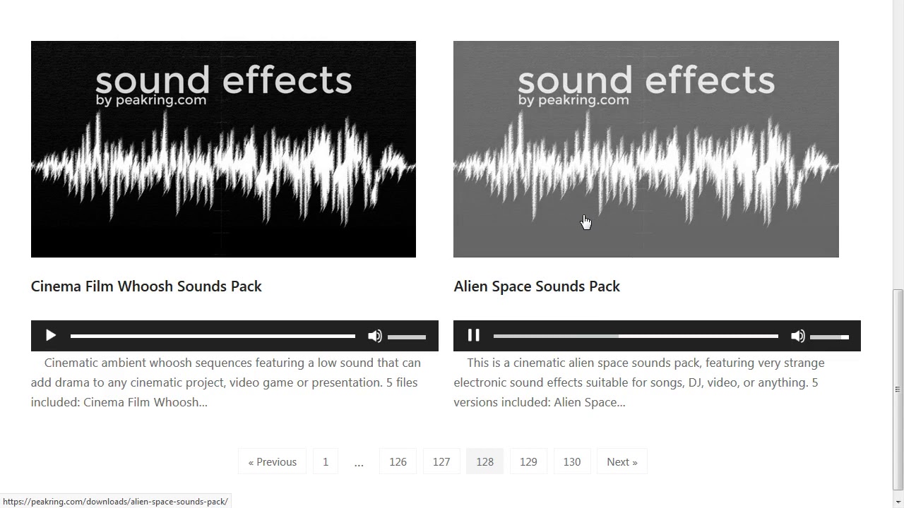 Alien Space Sounds Pack - By Peakring For Your Projects - YouTube
