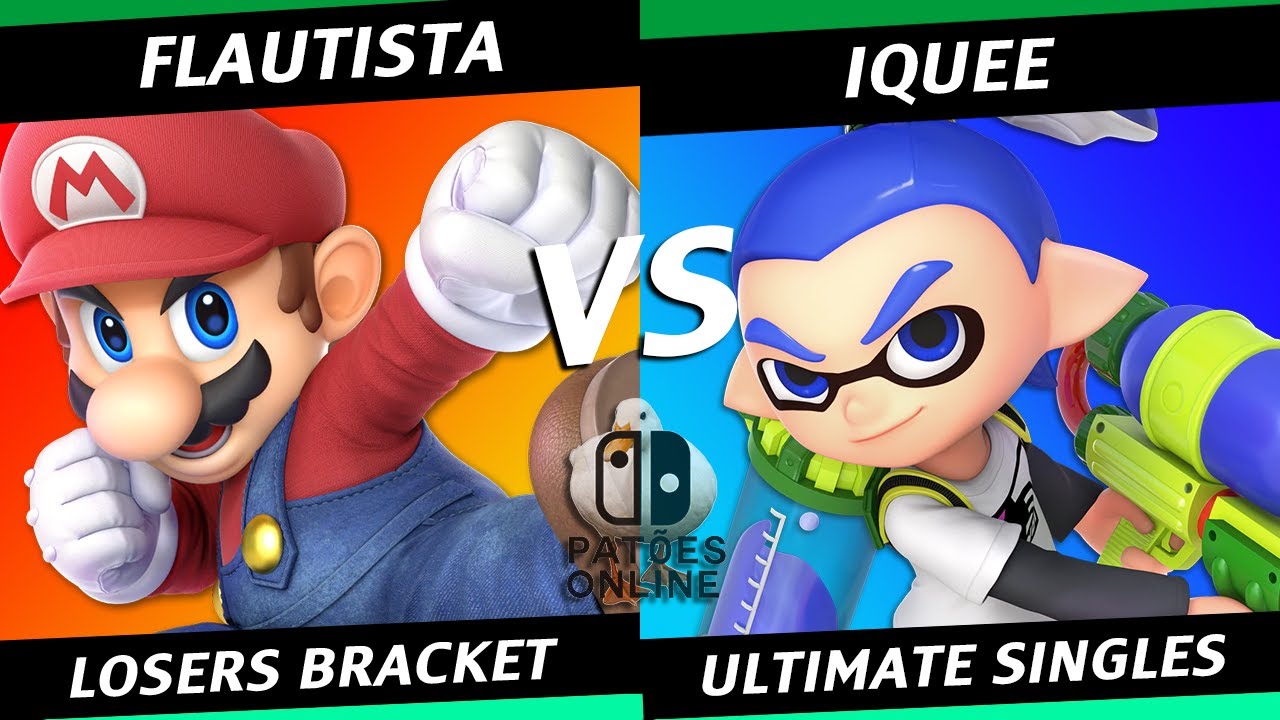 Patões Online Losers Round 3 - Flautista (Mario) Vs. Iquee (Inkling ...