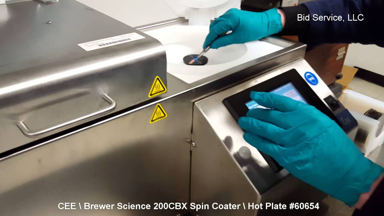 CEE\Brewer Science 200CBX Spin Coater\Hot Plate #60654 - YouTube