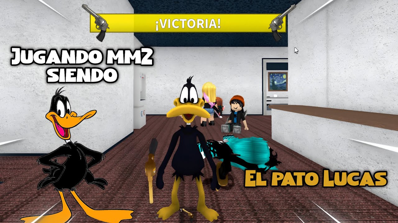 MURDER MYSTERY 2 PERO SOY EL PATO LUCAS (Roblox MM2) | It's Pato - YouTube