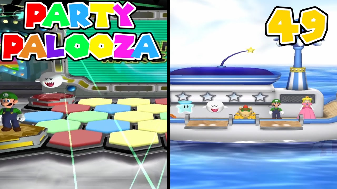 Party Palooza | Mario Party 5: 2nd Half Minigame Modes - YouTube