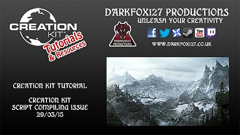 Creation Kit (Scripting Series) - YouTube