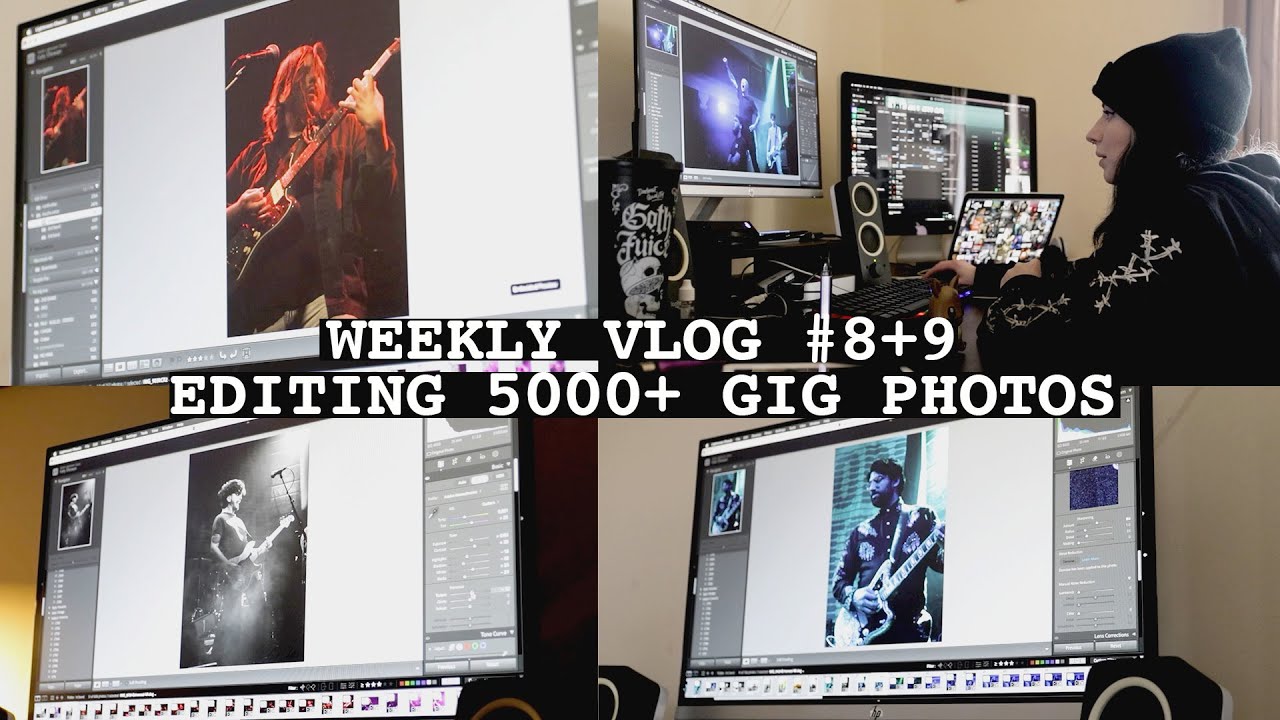 Editing 5000+ Gig Photos - Catching Up After a Chaotic Month and being ...