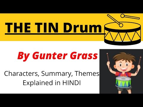 The Tin Drum by Gunter Grass Explained in Detail in Hindi#gunter ...