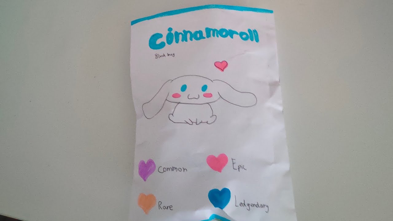 Cinnamoroll blind bag - YouTube