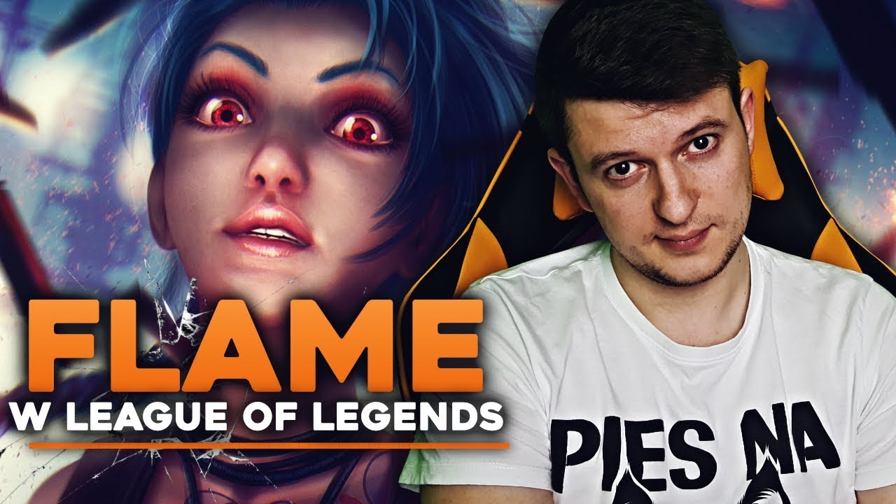 FLAME W LEAGUE OF LEGENDS | Jinx - YouTube