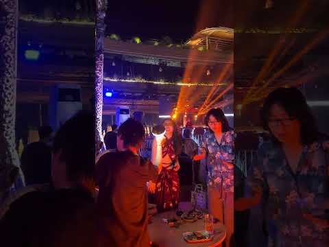Jakarta Nightlife | Dreamville | Asian girl dancing #pik2thenewjakartacity #dreamville #jakarta