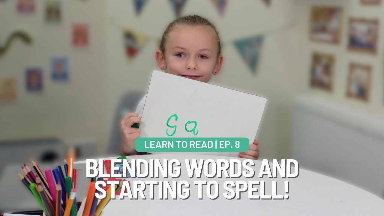 Blending Words & Starting to Spell! ️📚 | Learn to Read with Kev Episode ...