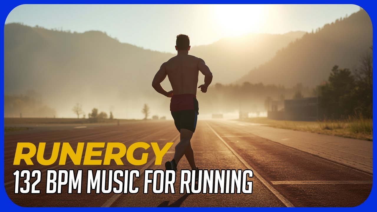 Runergy #10 | 5 Min EDM Motivation Music for Running, Slow Pace 132 BPM ...