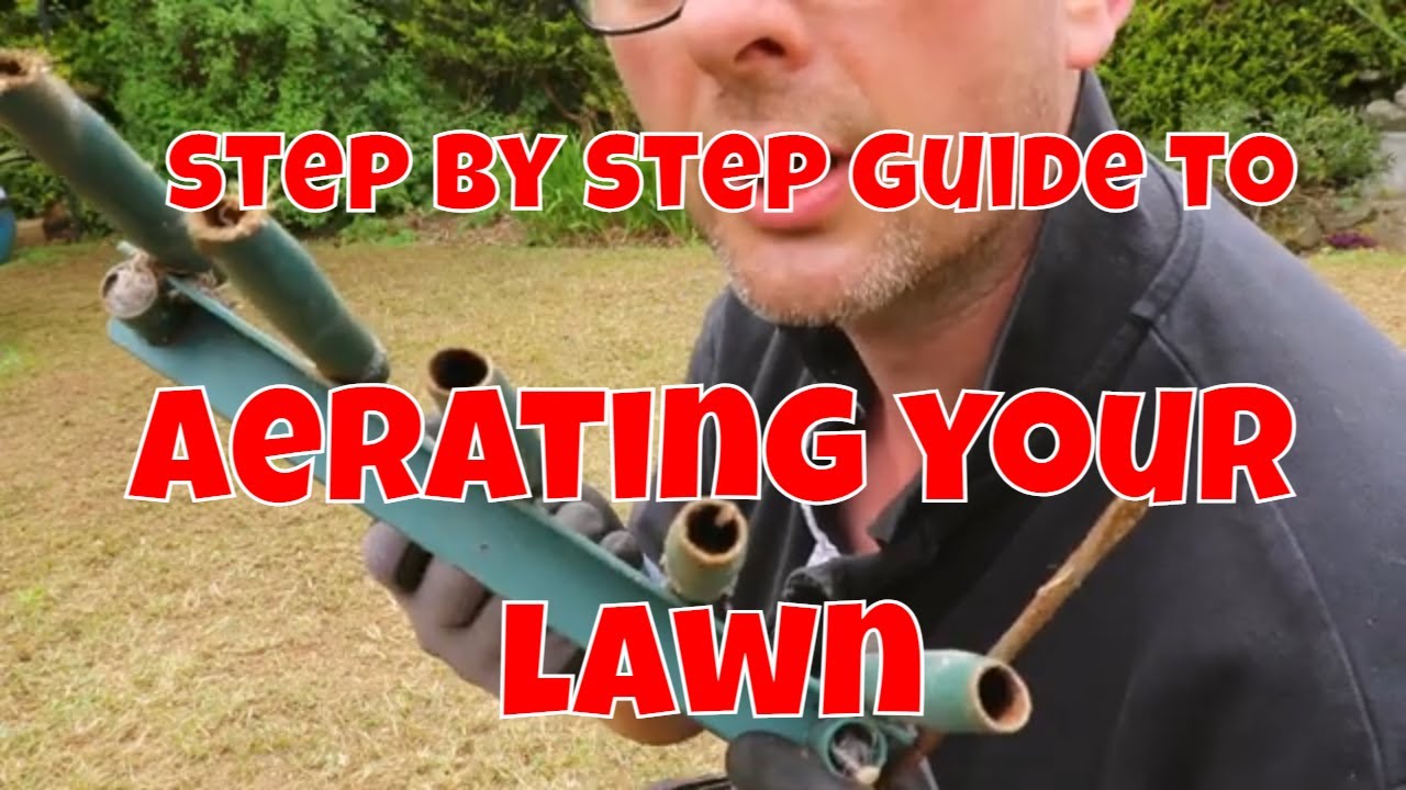 Improve Drainage and Lawn Health by Aerating - YouTube