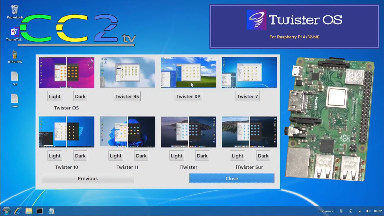 Windowsprogramme auf dem Raspberry Pi mit Twister OS (CC2tv Folge 320 ...