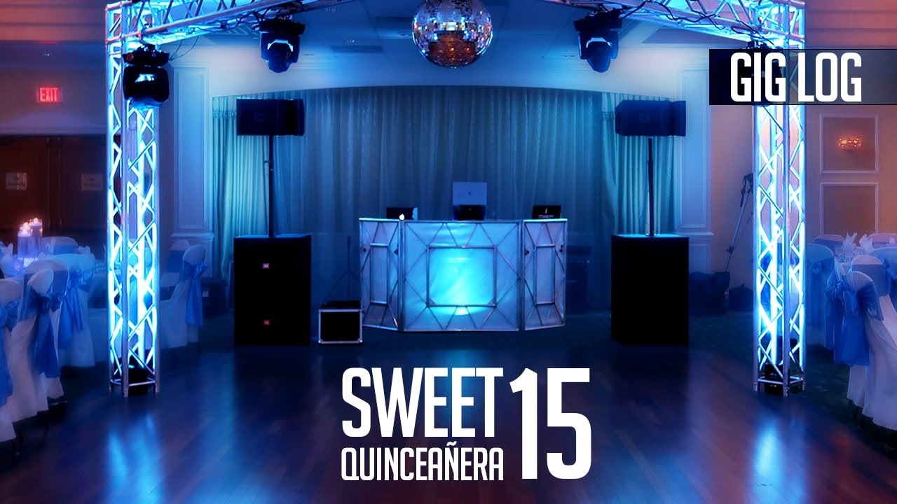 DJ GIG LOG: Quinceañera / Sweet 15 (Bilingual Parties) | JBL VRX System - YouTube